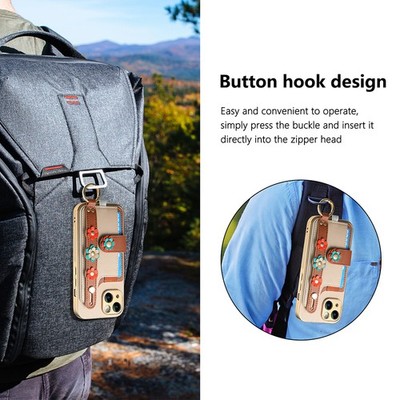 Stylish Electroplated Wrist-Strap Case for iPhone 16 Plus/Pro/Pro Max ...