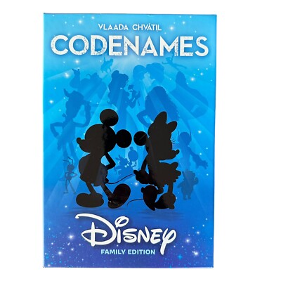 DISNEY Family Edition Codenames Card Game Vlaada Chvatil | eBay