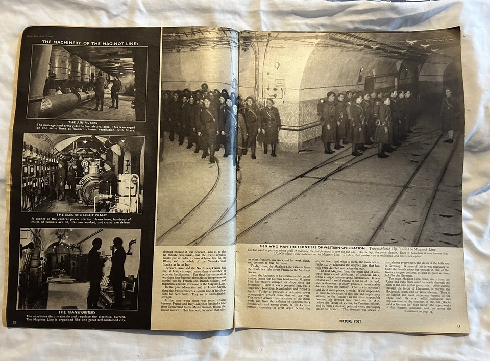 2 Rare Vintage WW2 Era Picture Post Magazines - Dated June 1939 & April ...