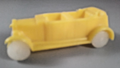 Plastic Yellow Car 3 Inches Long | eBay