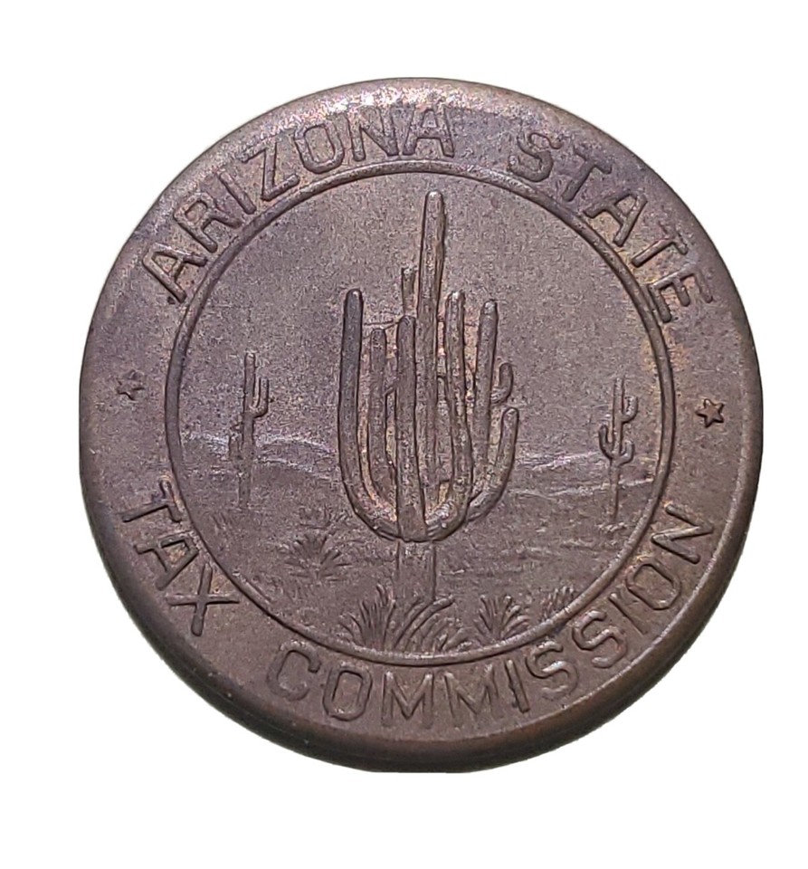 Non-Local, AZ Trade Token: Arizona State Tax Commission 5 TC-133951 | eBay