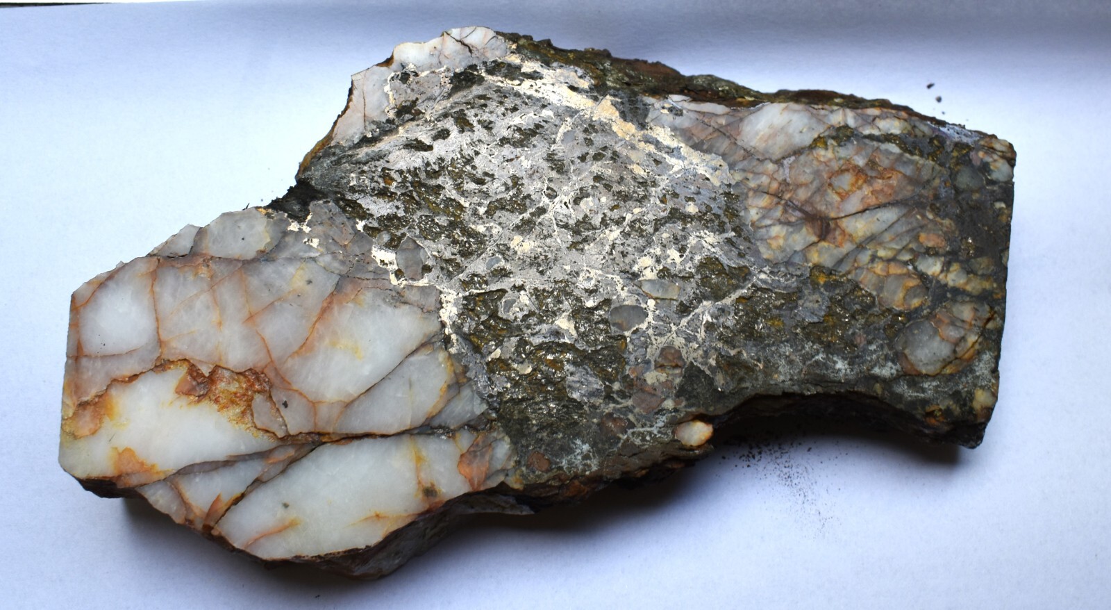 Gold Platinum Silver Ore Quartz 1800s Ore Knob Copper Mine North ...