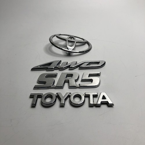 1996 - 2002 TOYOTA 4RUNNER SR5 REAR Fender TRUNK EMBLEM BADGE SET ...