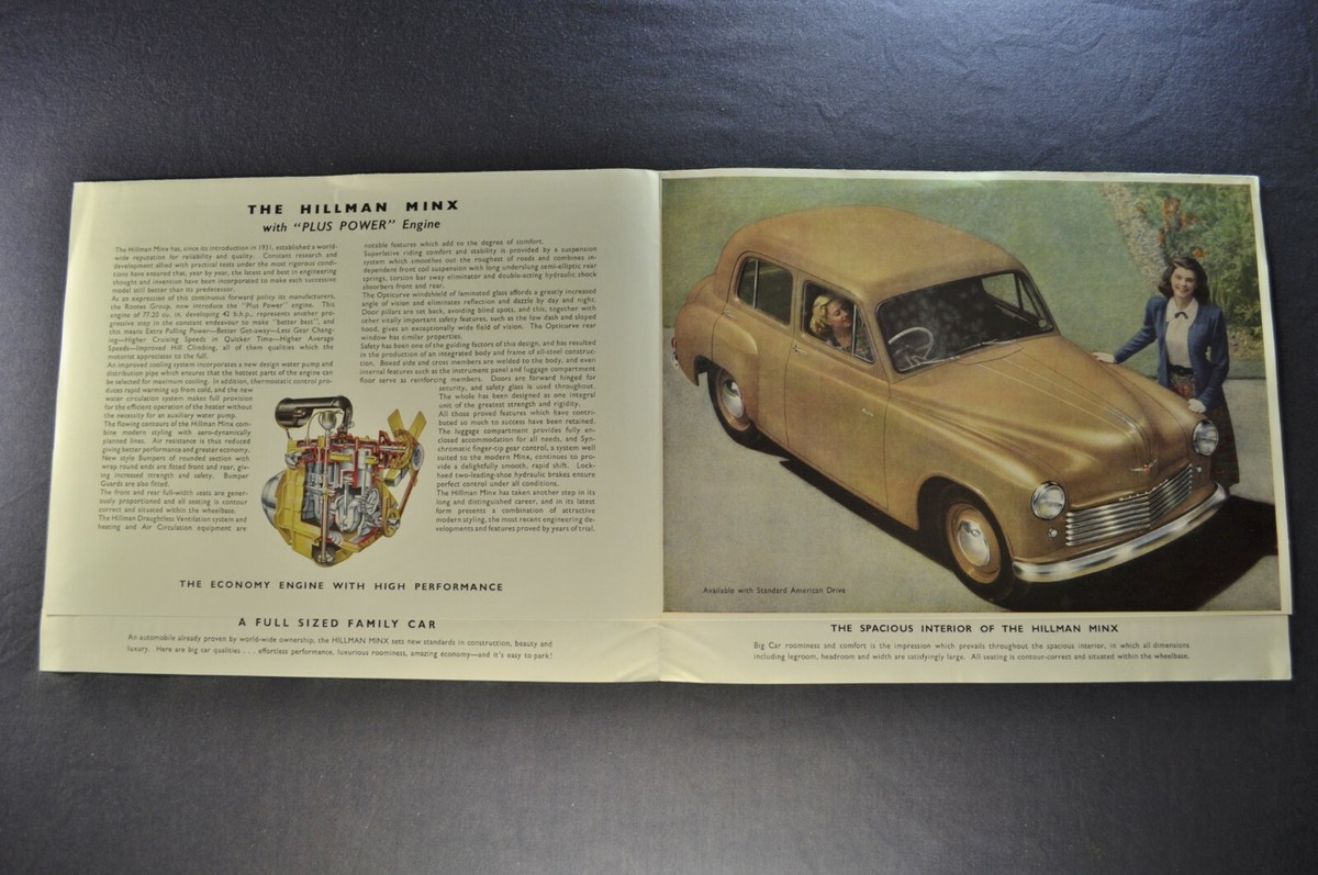 1947 Hillman Minx Convertible