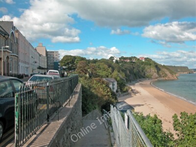 Photo 6x4 The Croft Tenby/Dinbych-y-pysgod Terrace overlooking the ...