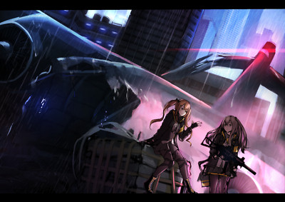 Anime Girls Girls Frontline UMP9 Girls Frontline Gaming Mat Desk 26200 ...