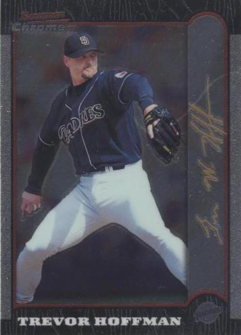 1999 Bowman Chrome - Trevor Hoffman #51 Gold Foil Signature for sale ...