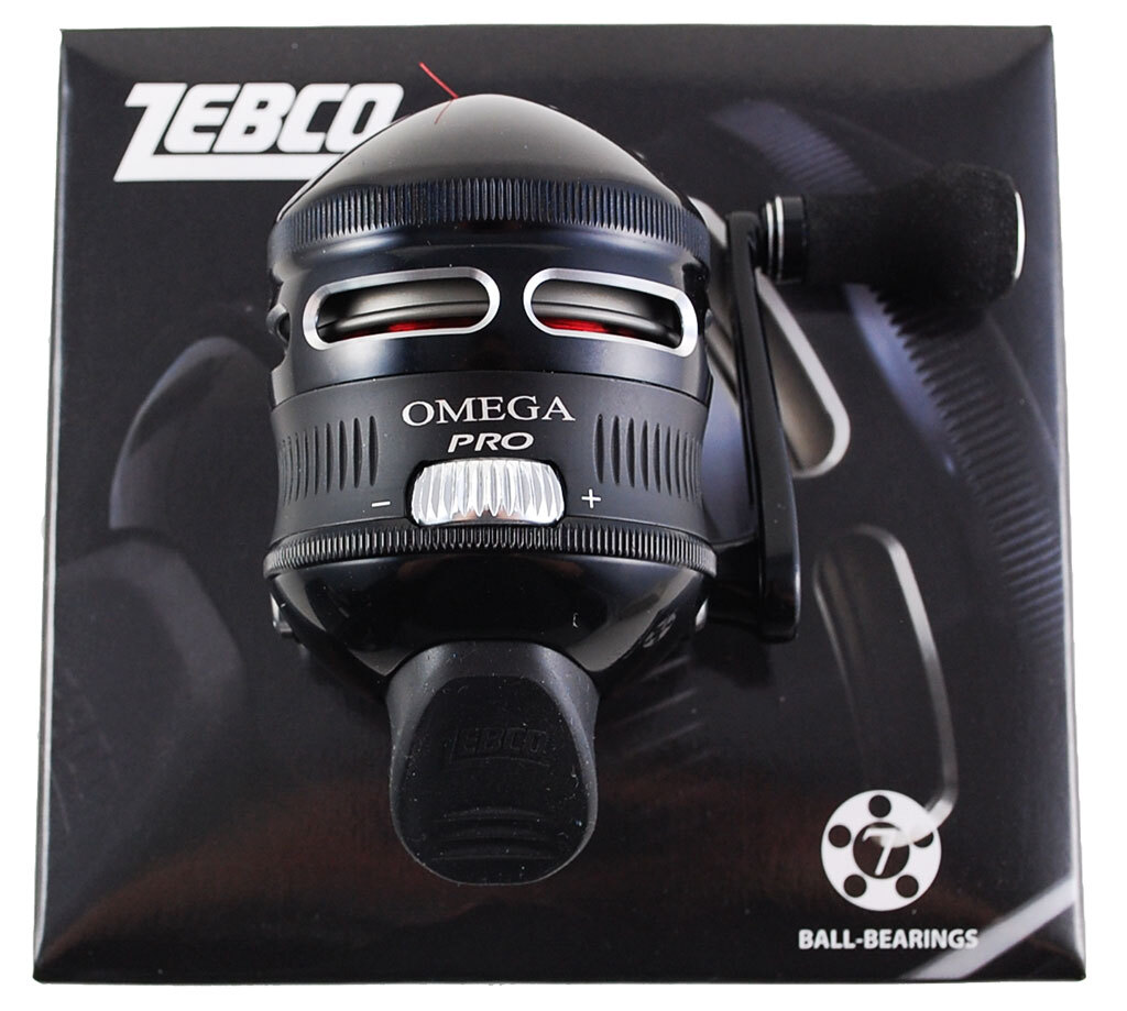 Zebco ZO3PRO.10.BX3 Omega Pro Spincast Reel - Black for sale online | eBay