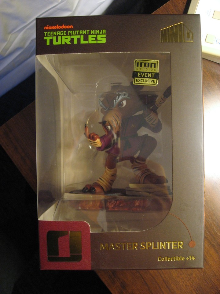 Iron Studios SDCC 2025 Master Splinter (Color Variant) TMNT MiniCo Figure LTD | eBay