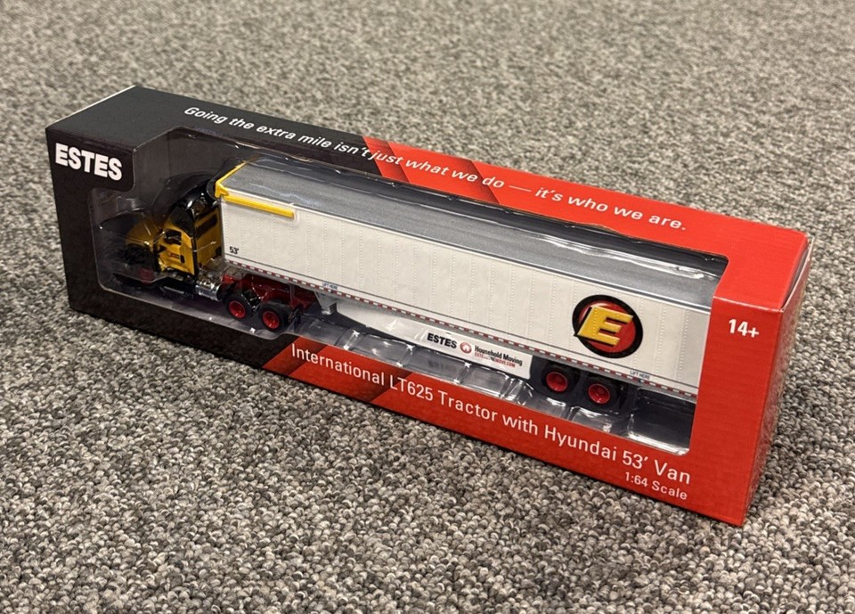 Estes Express Lines Tractor Trailer Truck 2025 Employee Exclusive 1:64 ...