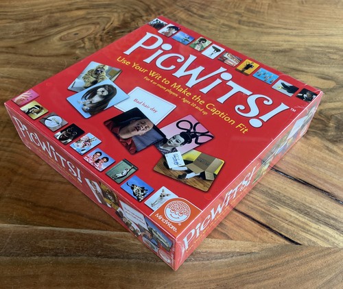 PicWits! Party Game - Use Your Wit to Make the Captions Fit - NEW & SEALED | eBay