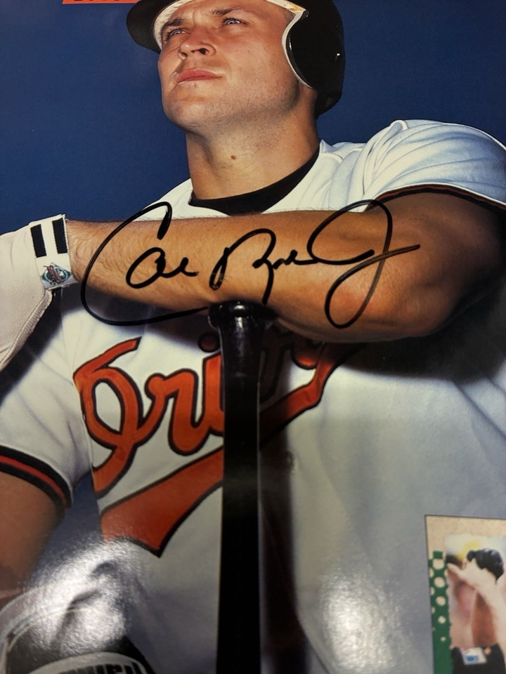 Cal Ripken Jr & Eddie Murray Signed 1995 Beckett PSA | eBay