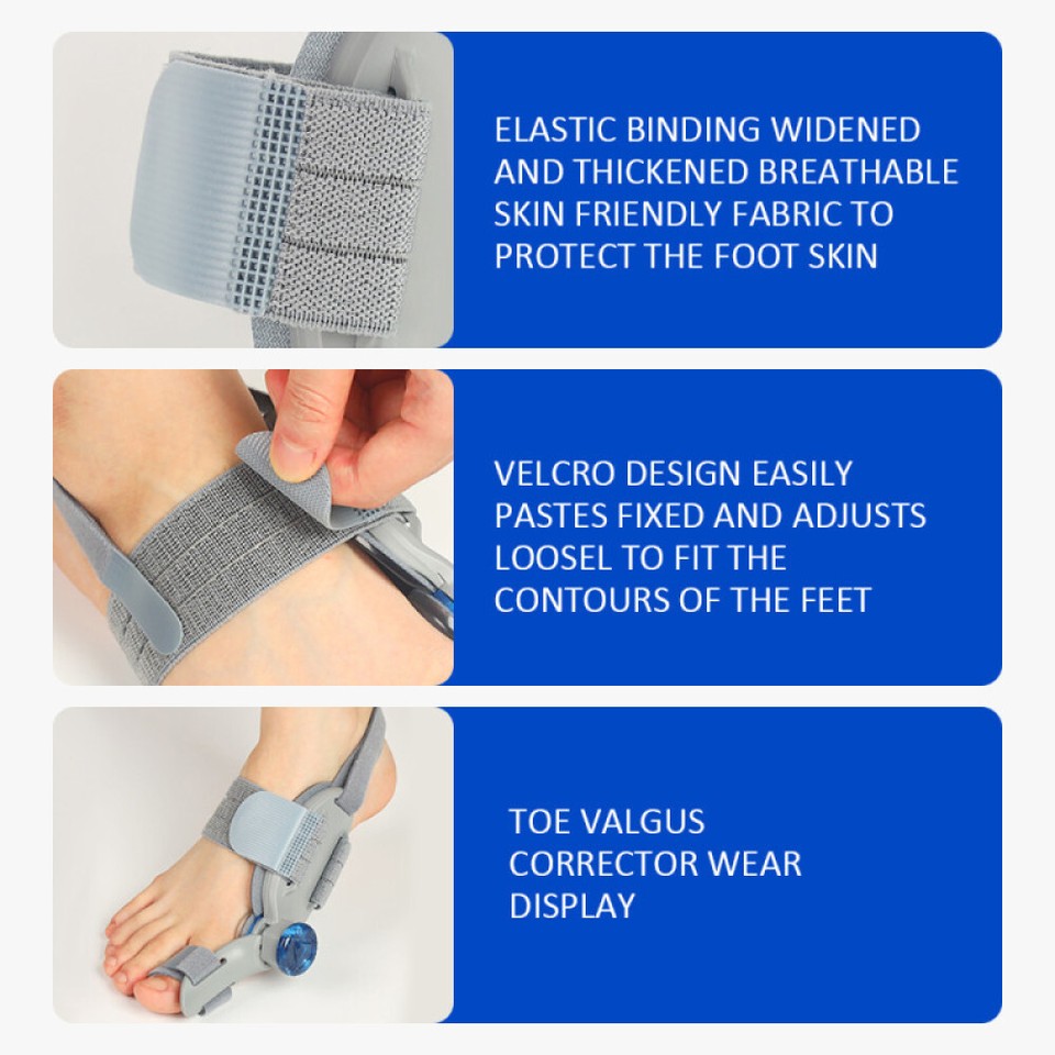 Bunion Fix Toe Valgus Corrector Big Toe Straightener Bunion Correction ...