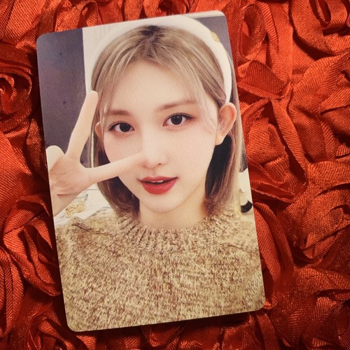 Gaeul IVE Kawaii Toy Edition Kpop Girl Photo Card Beige Peace | eBay