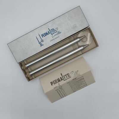 Pampco Product PermaLite Candles Set Of 2 With Original Box Vintage | eBay