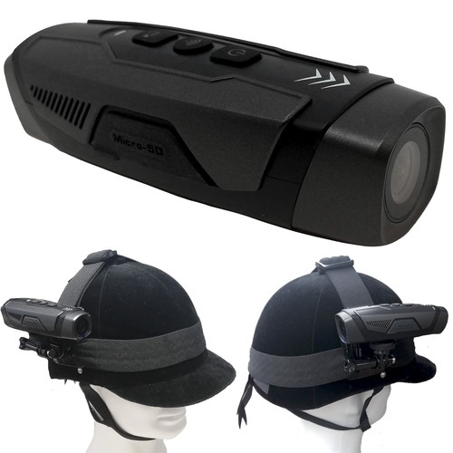 Horse Riding Dual Camera Front and Rear Equestrian Rider Hat Helmet Cam ...