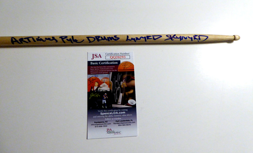 Artimus Pyle Signed Drum Stick Autograph, Lynyrd Skynyrd, Drummer, JSA ...