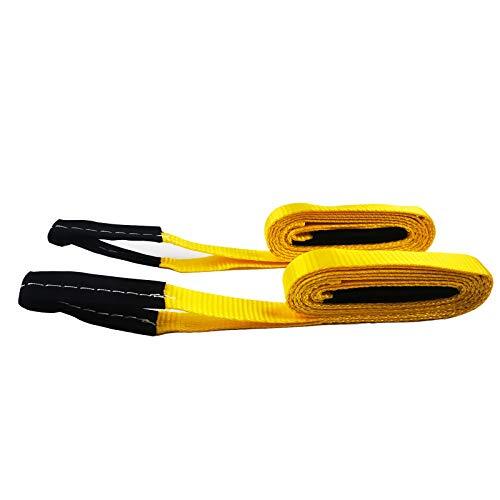 2 Pack Lifting Slings Straps 1"x8ft 1333Lbs Capacity for Rock Tree ...