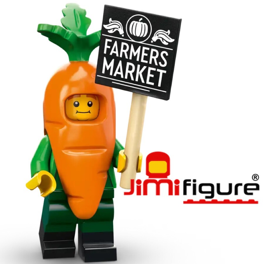 NEW LEGO Minifigures Carrot Mascot Suit Guy Series 24 71037 Genuine ...