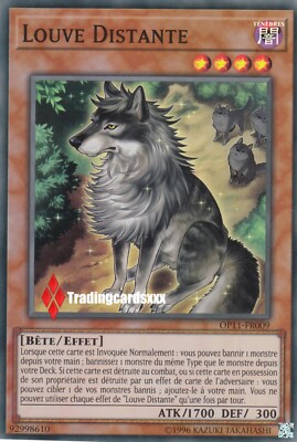 ♦Yu-Gi-Oh!♦ Louve Distante (Aloof Lupine) : OP11-FR009 -VF/Super Rare ...