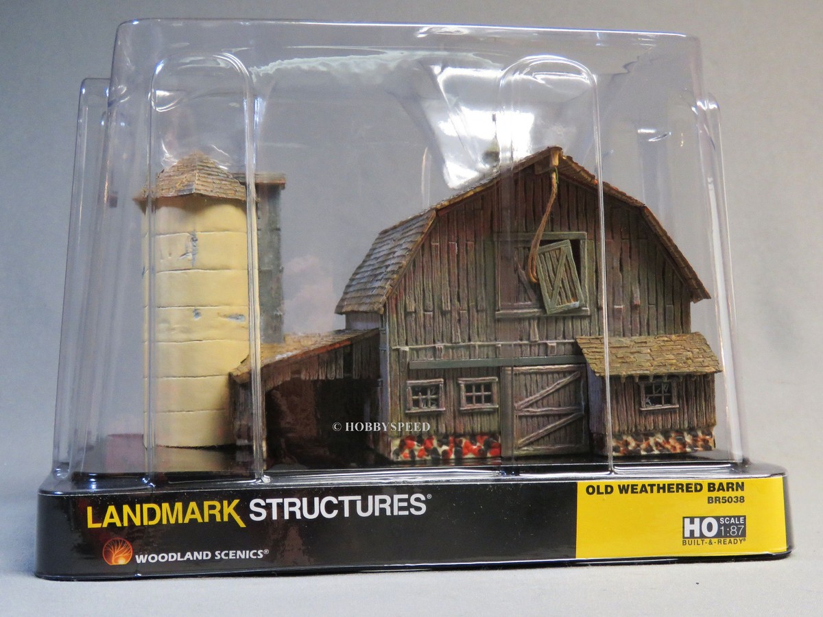 Ho Scale Old Barns Model Train Printable Buildings Model Railroad