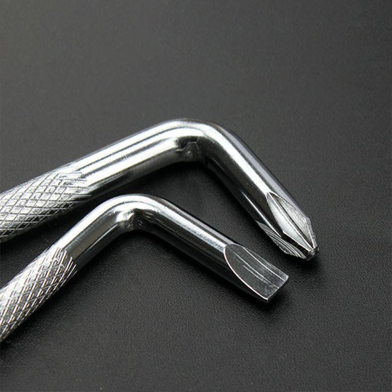 Right Angle Phillips Screw Driver & Flat Z Shaped Screwdriver Set 3 ...