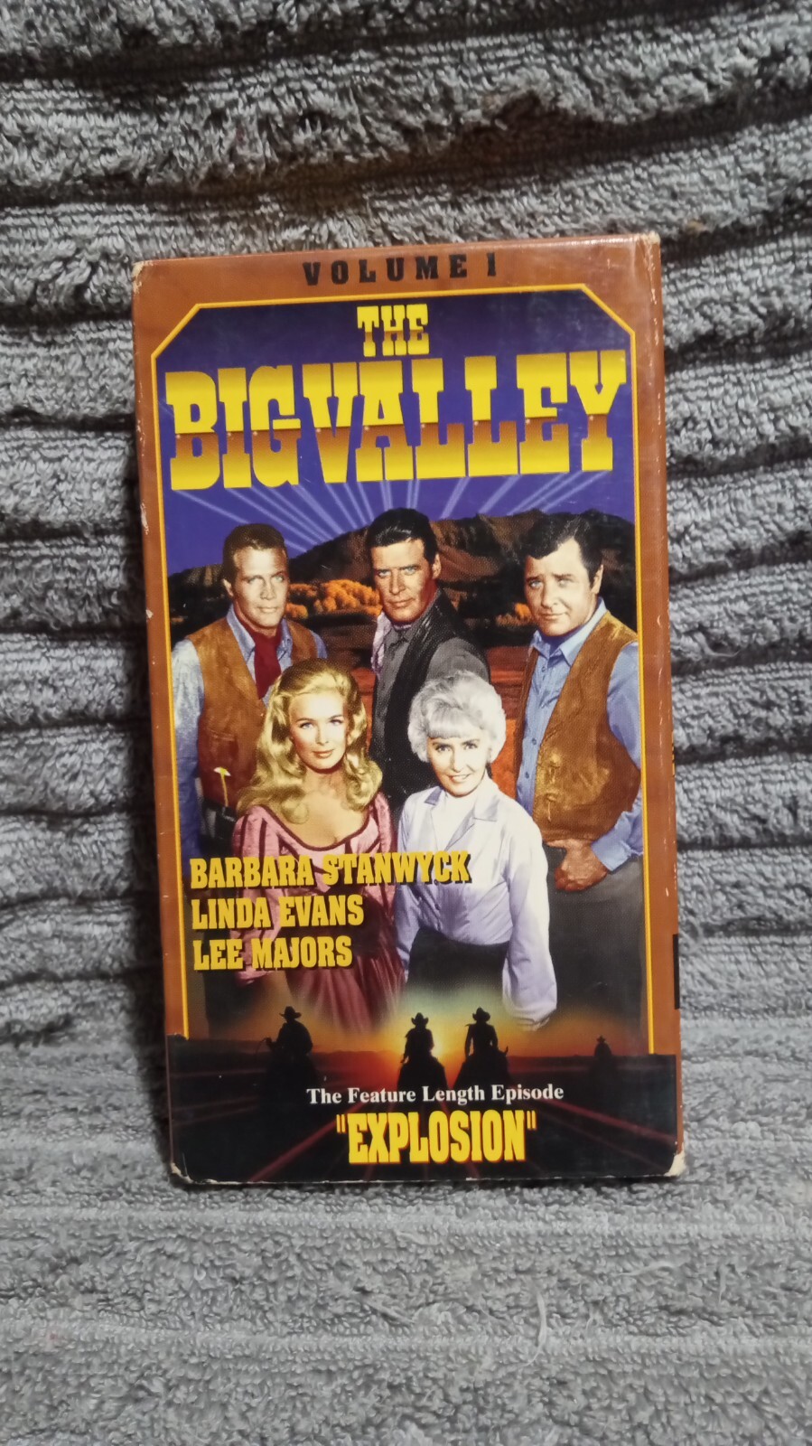 The Big Valley: Volume 1 "Explosion" VHS Tape 1992 Sterling Video ...