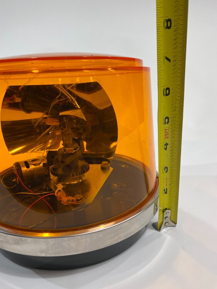 Federal Signal Corporation Rotating Beacon Amber Mount Signal Mod 100 ...