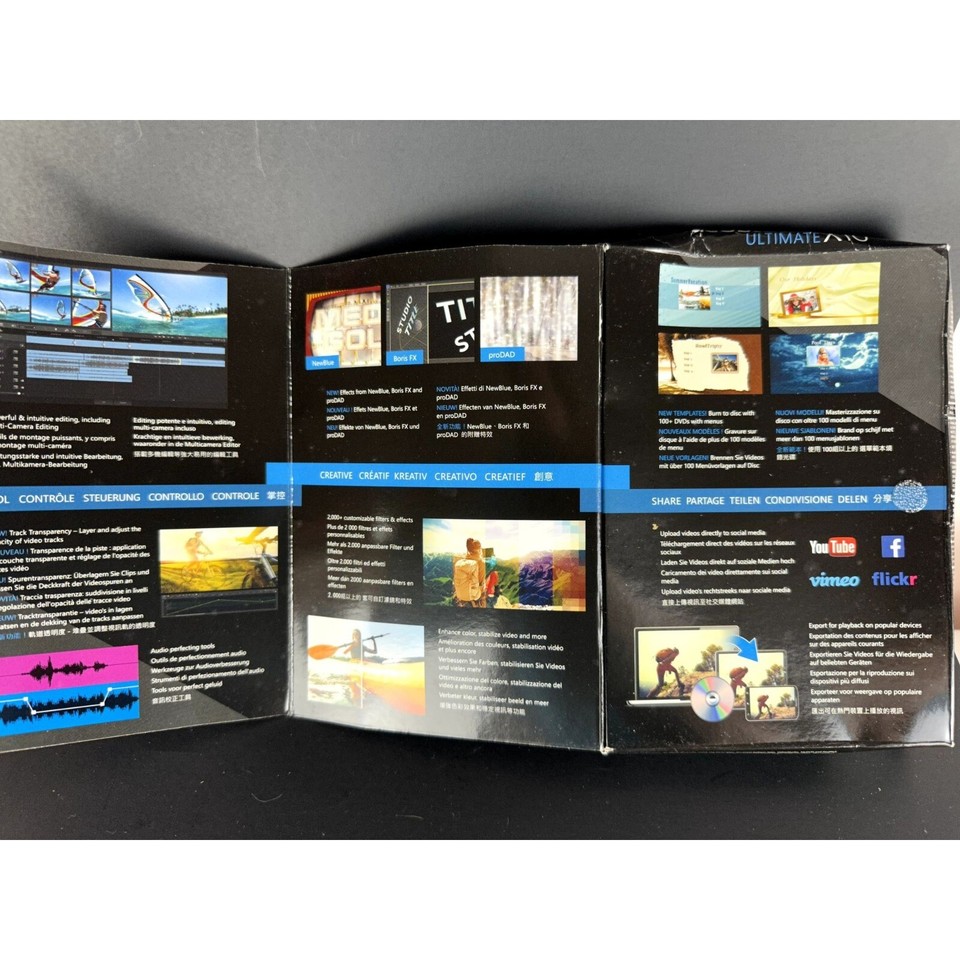 Corel VideoStudio Ultimate v.X10 Box Pack New Computer Software Video ...