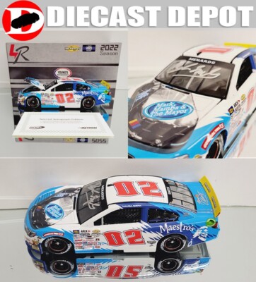 AUTOGRAPHED MAMBA SMITH 2022 MAESTRO’S #02 ARCA MENARDS SERIES CHEVY 1/ ...