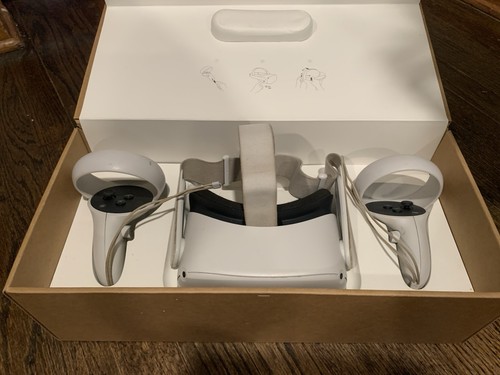 Used Meta Oculus Quest 2 (256GB) VR Headset w/ Controllers - Fully ...