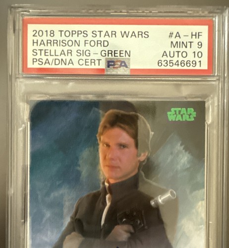 2018 Topps Star Wars Stellar Signatures Han Solo/Harrison Ford Auto 3/20 | eBay