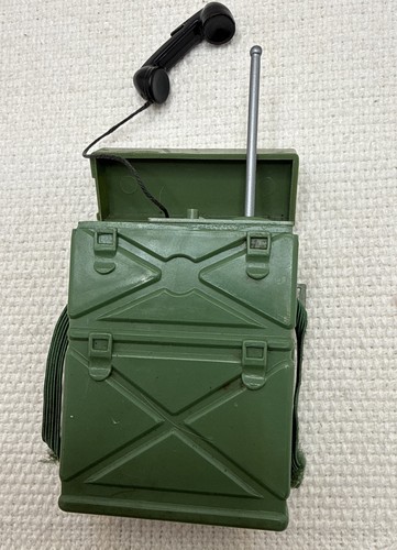 VINTAGE 1964 HASBRO GI JOE MARINE COMMUNICATIONS FIELD RADIO PHONE Hong ...