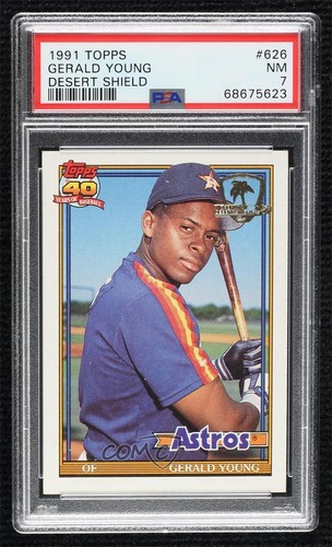 1991 Topps Operation Desert Shield Gerald Young #626 PSA 7 | eBay