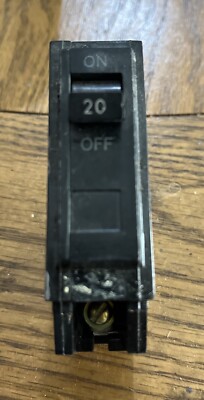 LOT OF 13 Circuit Breaker GE THQB1120 20 Amp 1 Pole 120/240V Bolt On | eBay