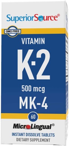 Vitamin K2 MK4 Tablets, 500 mcg, 60 Count | eBay Australia