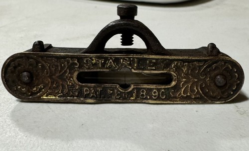 Vintage Stanley Small Brass Pocket Line String Bubble Level | eBay