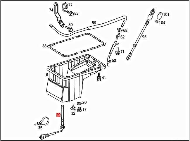 Genuine MERCEDES Oil level sensor 0041536328 | eBay