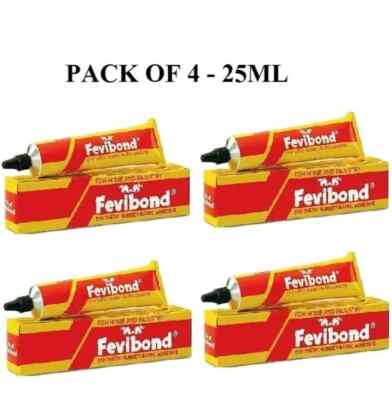 4xPidilite Fevibond 25ML for Sticking Leather Rubber Rexine sticking ...