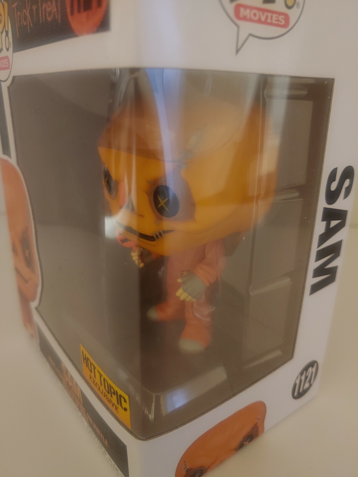FUNKO POP MOVIES HORROR TRICK R TREAT SAM UNMASKED VINYL FIGURE #1121 ...