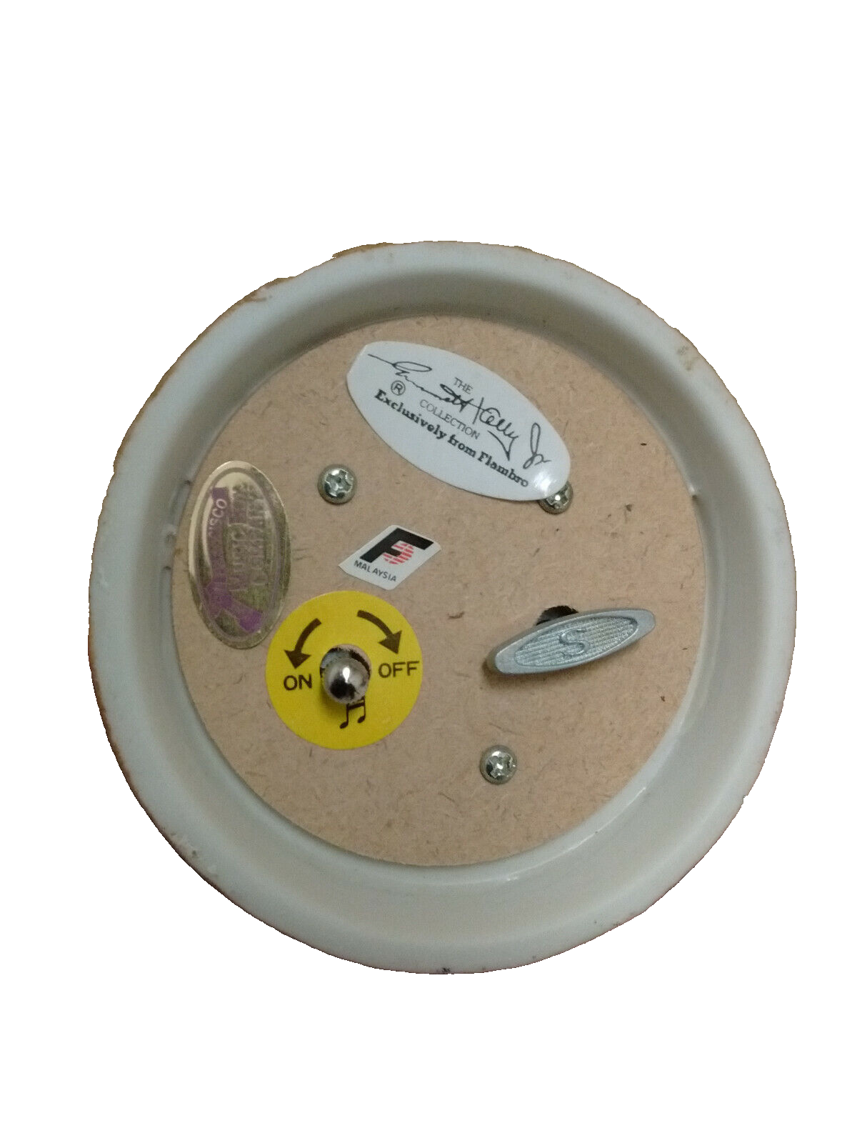 Emmett Kelly Jr. flambro fireman windup music box with certificate of ...