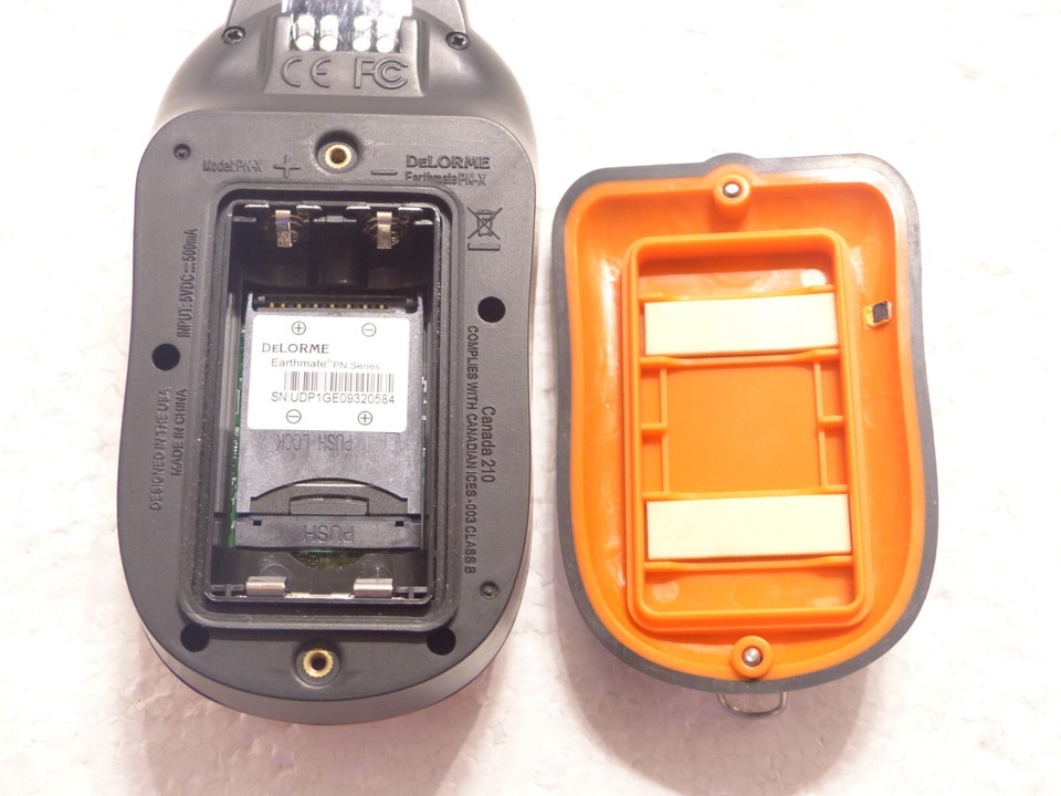 DeLorme Earthmate PN-40 Handheld Hiking Camping Navigation GPS Orange w ...