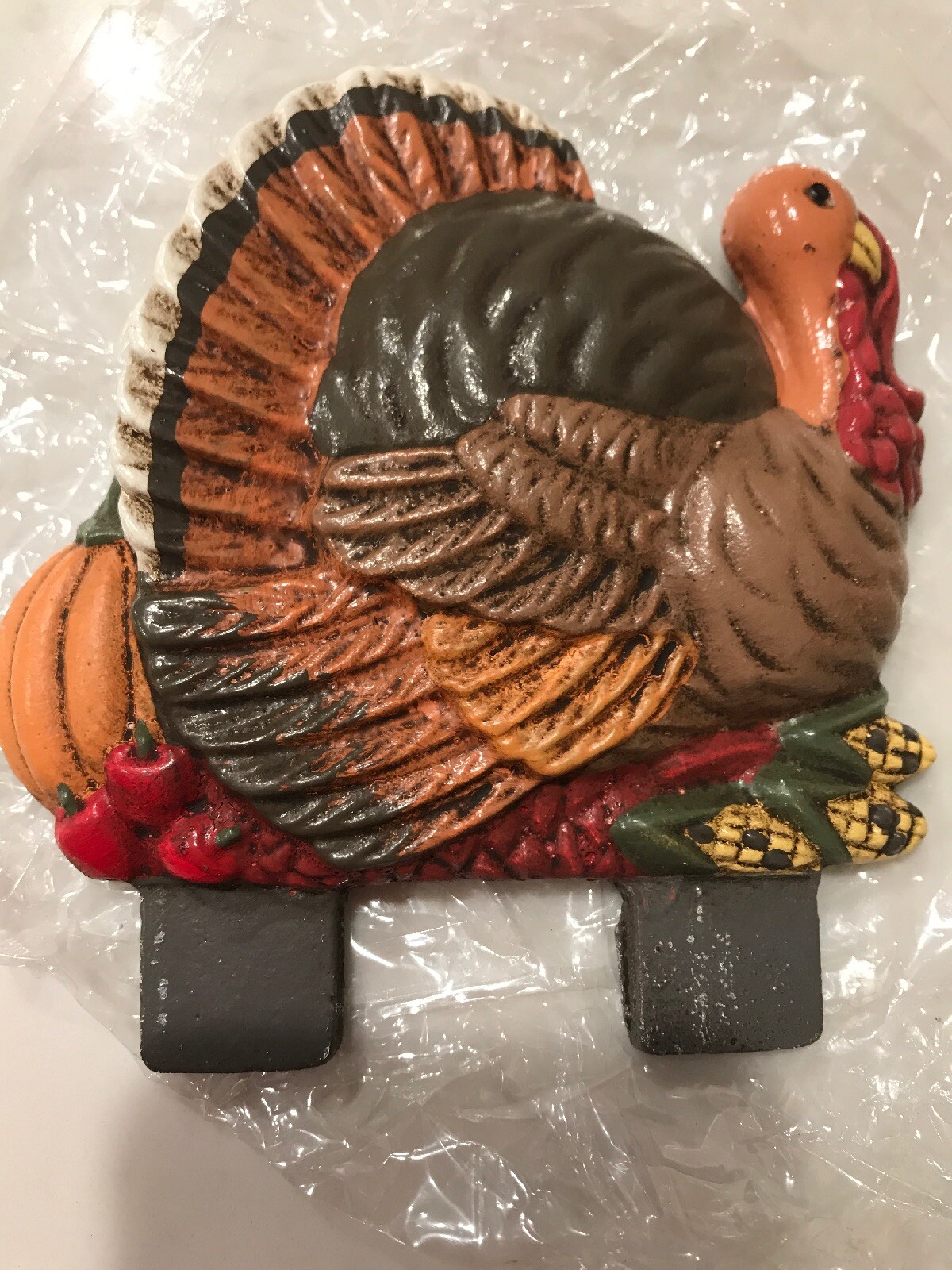 Midwest Of Cannon Falls Door Knocker Topper Insert Thanksgiving Turkey ...
