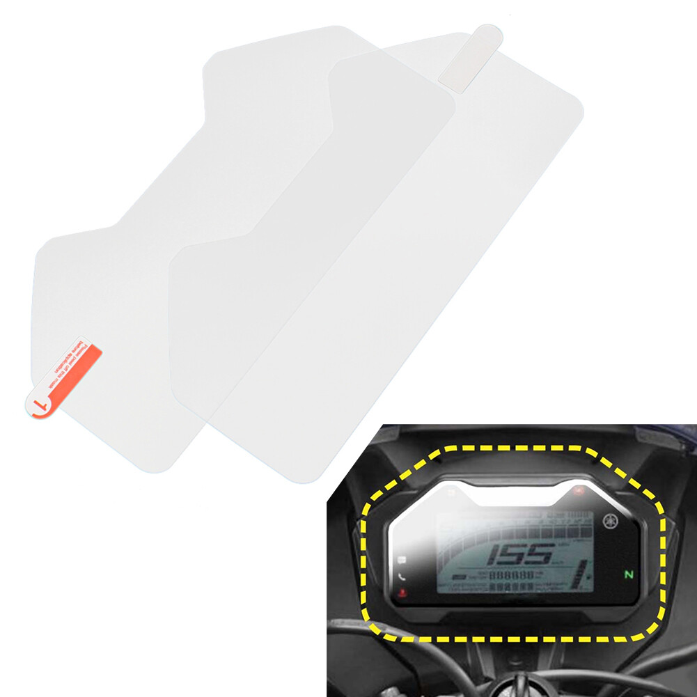 Clear Dashboard Screen Protector Scratch Protection Film For YAMAHA R15 ...