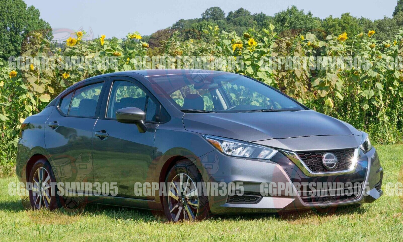 FOR NISSAN VERSA / SENTRA 2020 2021 2022 FRONT GRILLE EMBLEM LOGO 62890 ...