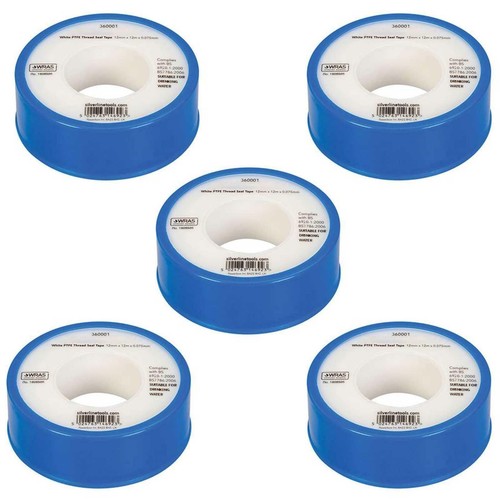 PTFE Water Tape Thread Tape Plumber Tapes Pipe Seal Plumbing Tape 12mm ...