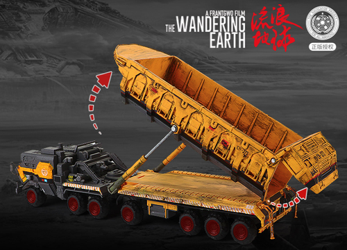 Wandering Earth CN-373 truck DIECAST 1/144 MODEL FINISHED CAR TRUCK | eBay