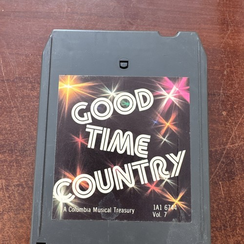 Good Time country original artist original hits 8 Track tape played ...