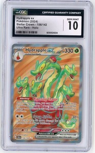 Hydrapple ex 2024 Scarlet & Violet: Stellar Crown #156/142 Ultra Rare ...