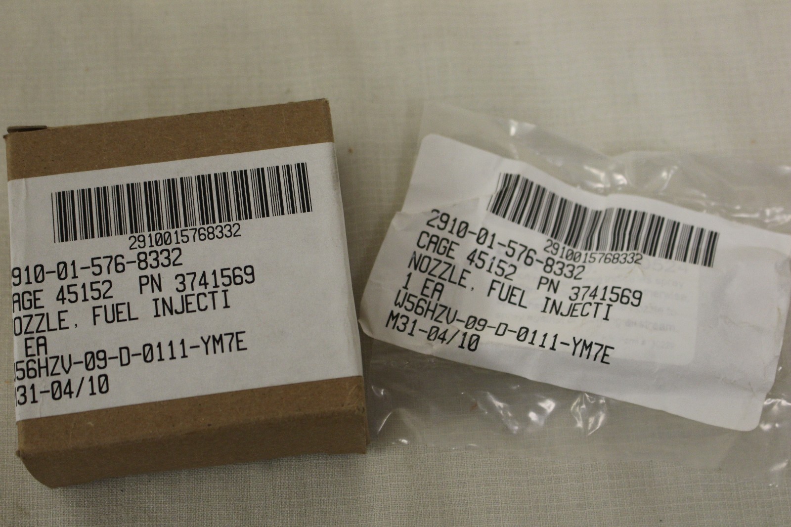 Fuel Injection Nozzle - NSN: 2910-01-576-8332 - P/N: 3741569 / 220524 ...